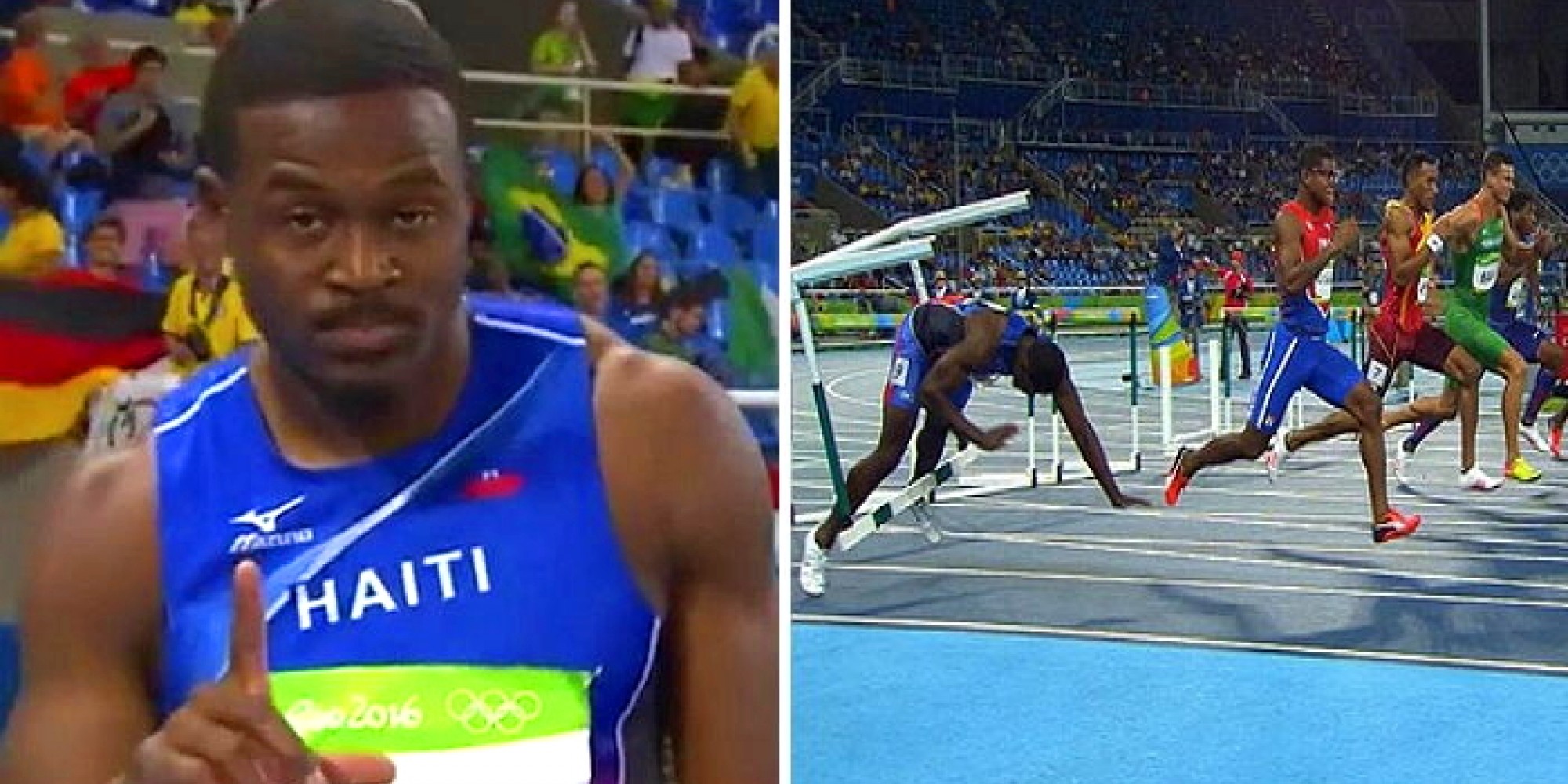 이 선수는 ‘첫 번째 허들’에 걸려 넘어졌는데도 끝까지 달렸다 (영상) - 인사이트