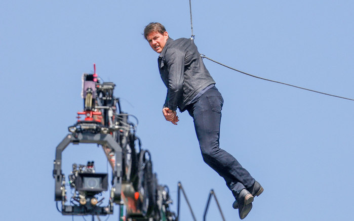 Tom Cruise got injured as he attempted to jump between two buildings during filming of Mission ...