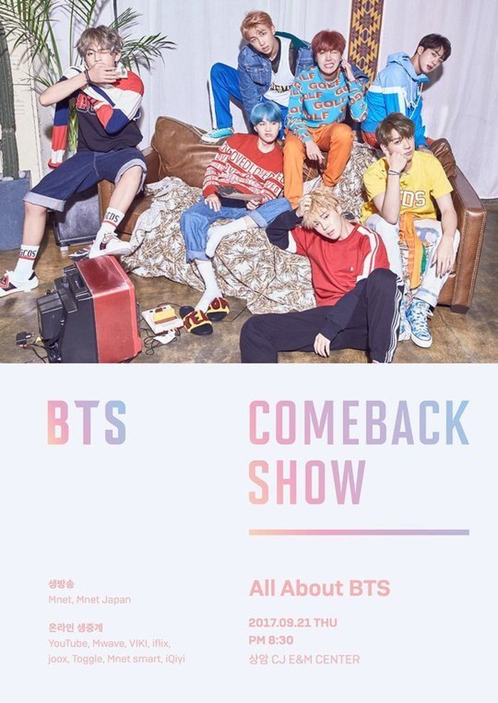BTS To Make A Comback Stage On Their Own Exclusive Show on Mnet