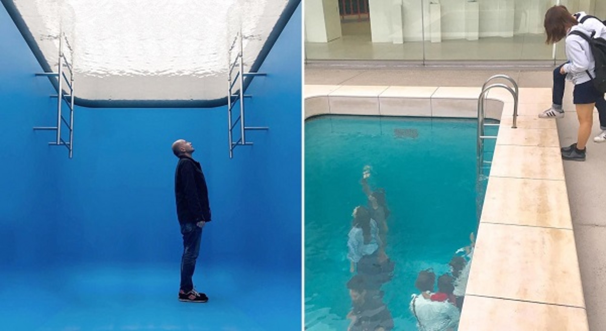 This Pool Looks Like Any Normal Swimming Pool, But People Inside the ...