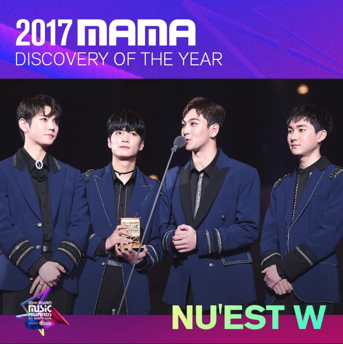 Winners Of 2017 Mnet Music Awards(MAMA) In Japan