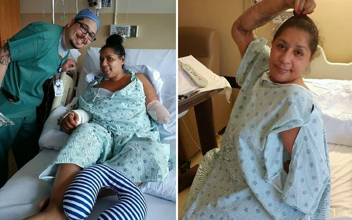 9년이나 키운 가족같은 ‘핏불’에게 물려 팔 절단한 여성의 경고 - 인사이트