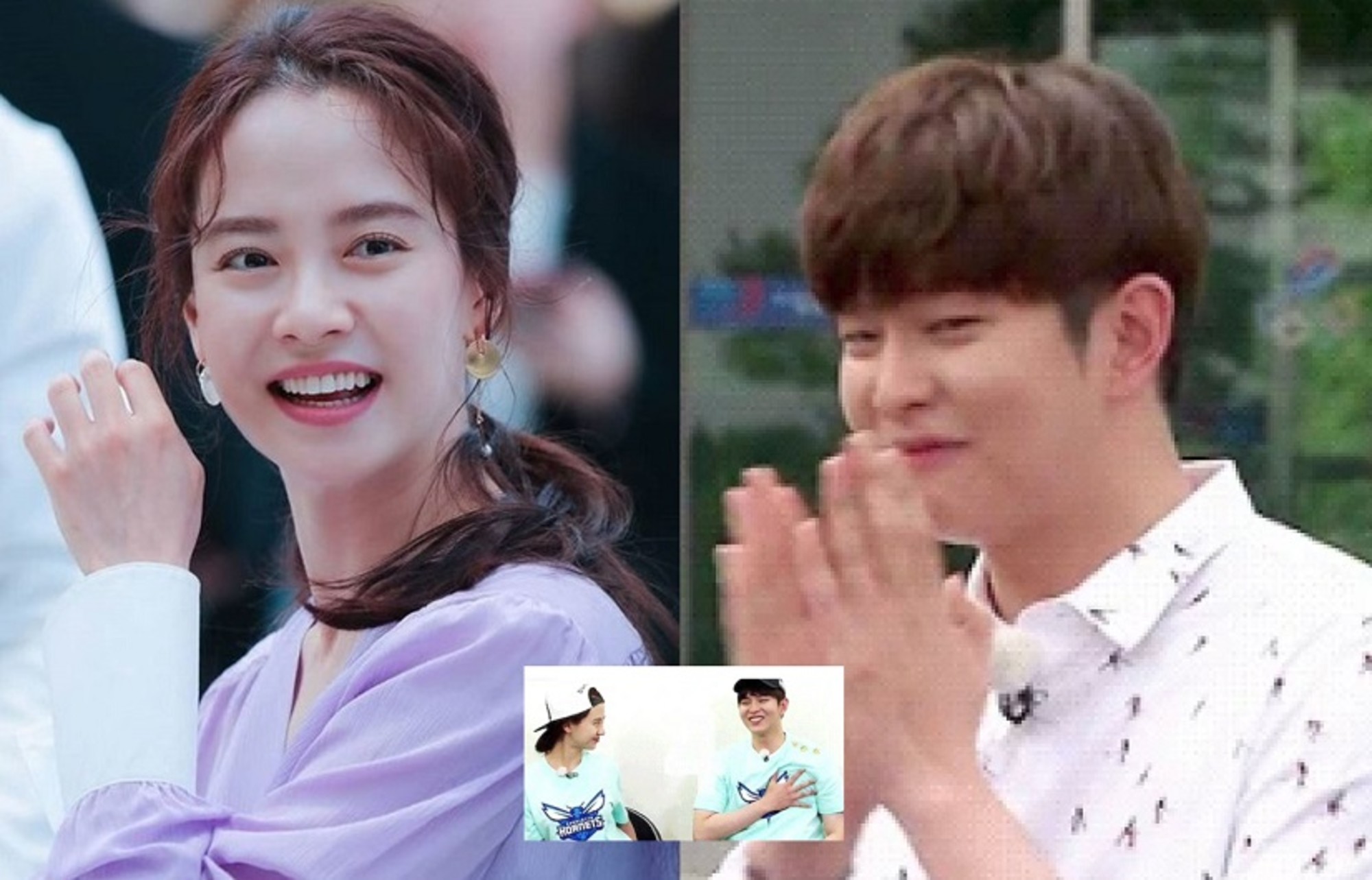 Phản ứng cực dễ thương của Yoon Kun Sang khi lần đầu gặp ‘nữ thần ...